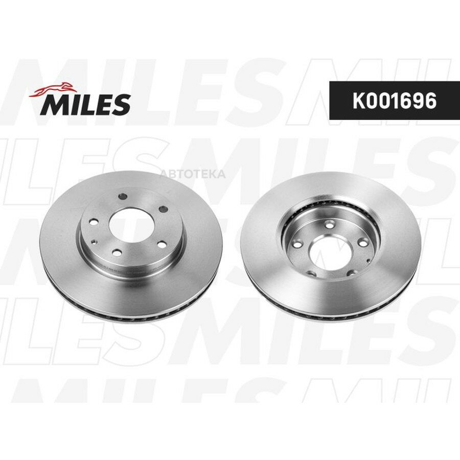 Диск тормозной MAZDA 3 13- пер. вент. D 280мм MILES K001696