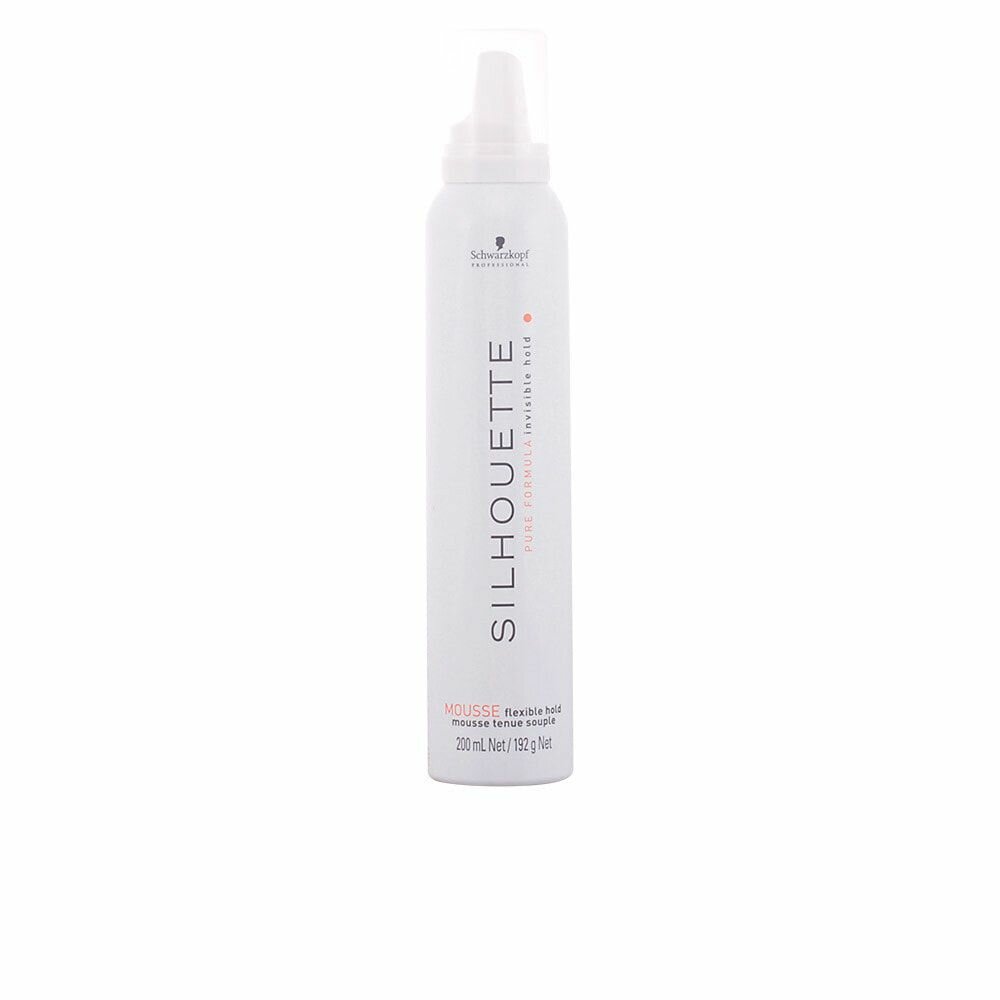 Schwarzkopf Professional SILHOUETTE Pure Mousse FlexibleHoild Безупречный мусс мягкой фикс. 200 мл (белый)