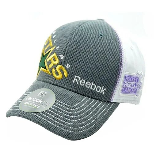 Бейсболка Dallas Stars Reebok Hat Hockey Fights Cancer