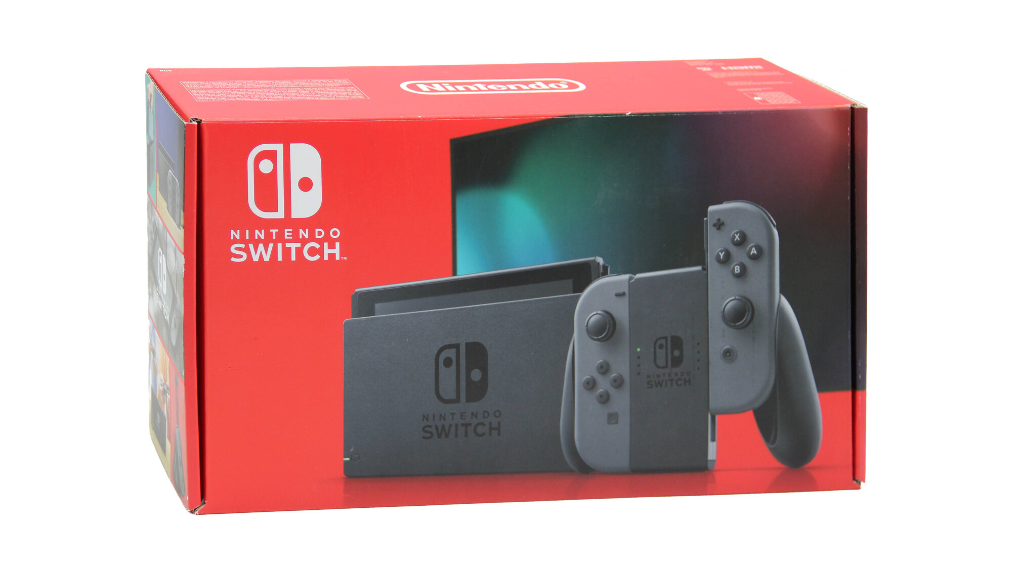 Игровая приставка Nintendo Switch (rev 2) Grey (Как новый)