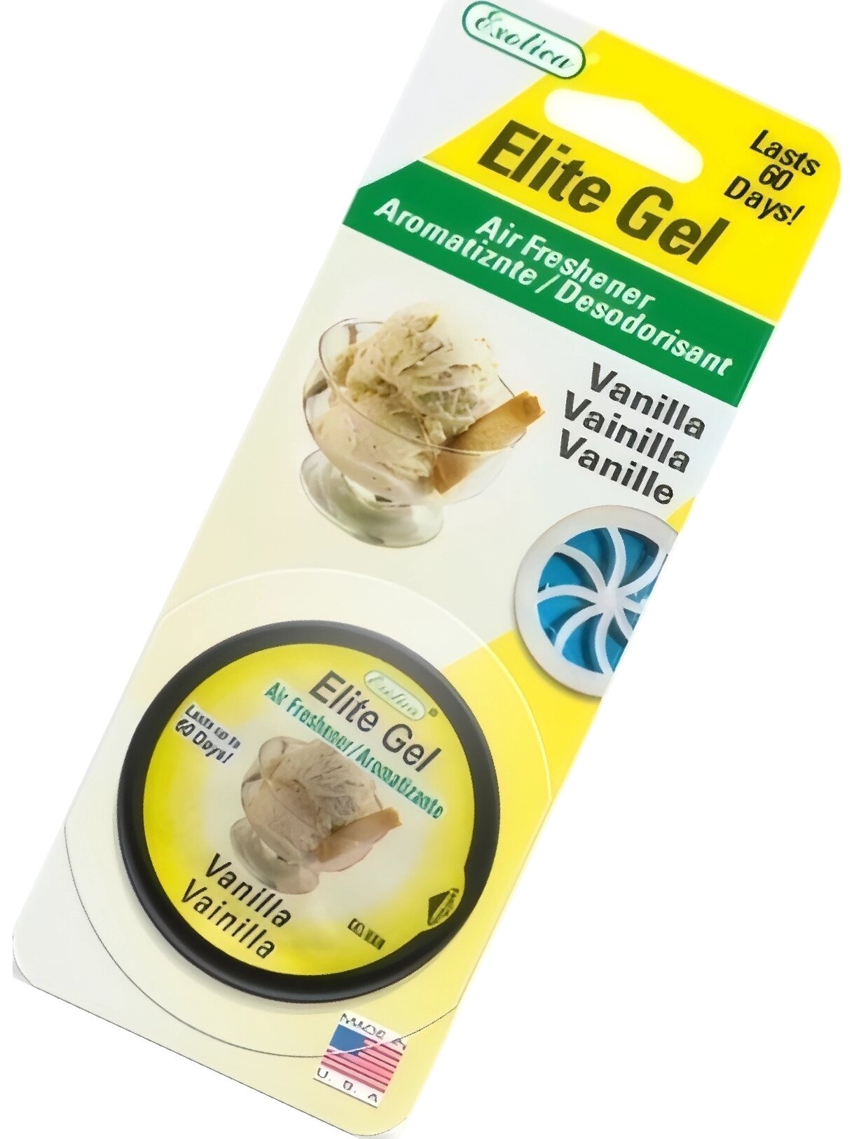 Ароматизатор Exotica Elite Gel GEL1- VAN (Ваниль)