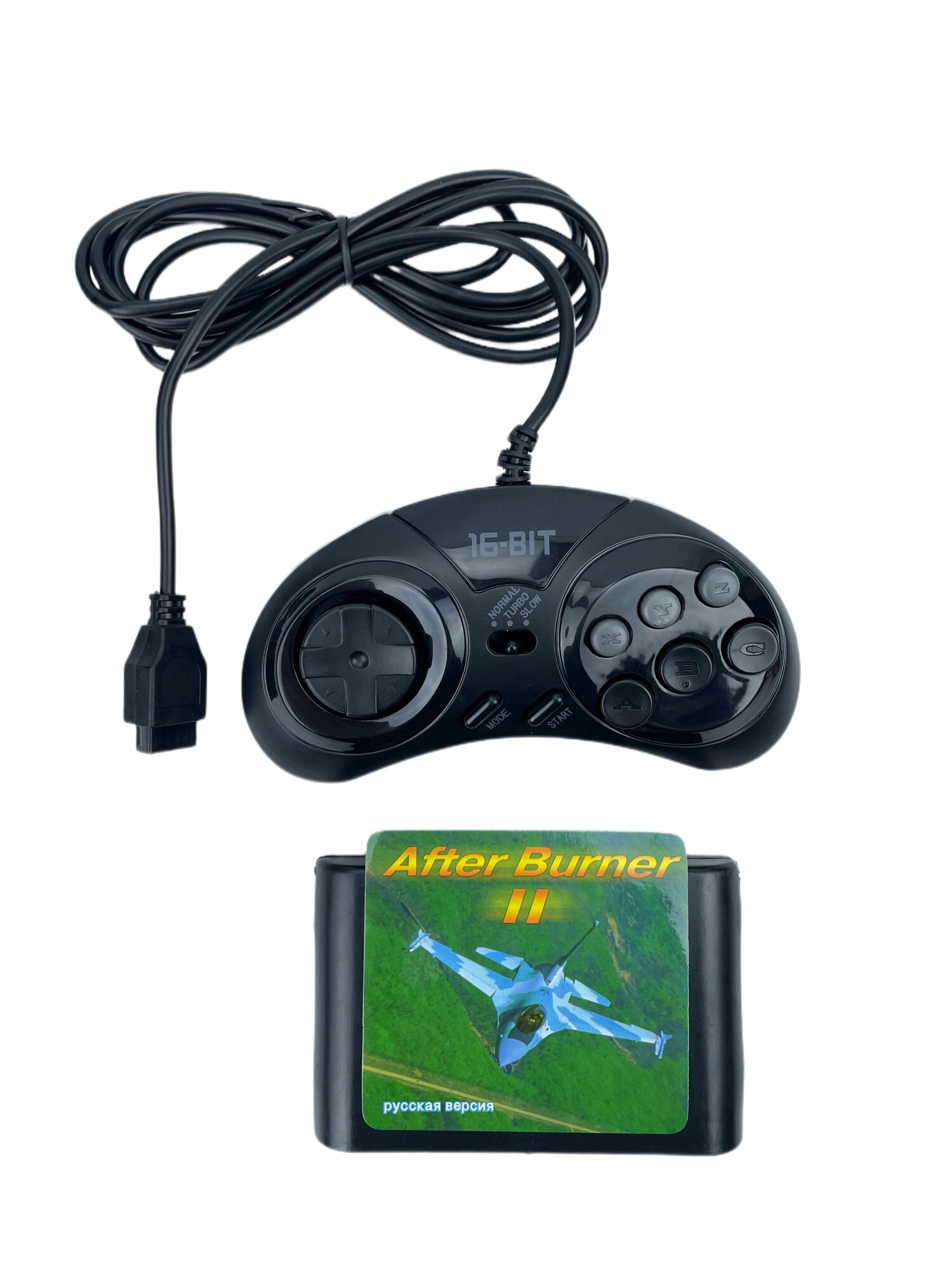 Джойстик Сега с картриджем для Sega After Burner 2
