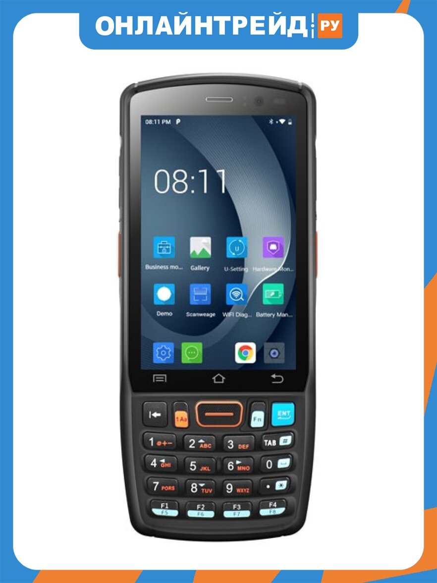 Терминалы сбора данных Urovo DT40S 2D SE2030W SR/AND12/WIFI/BT/4G/3GB/32GB/27-KEY