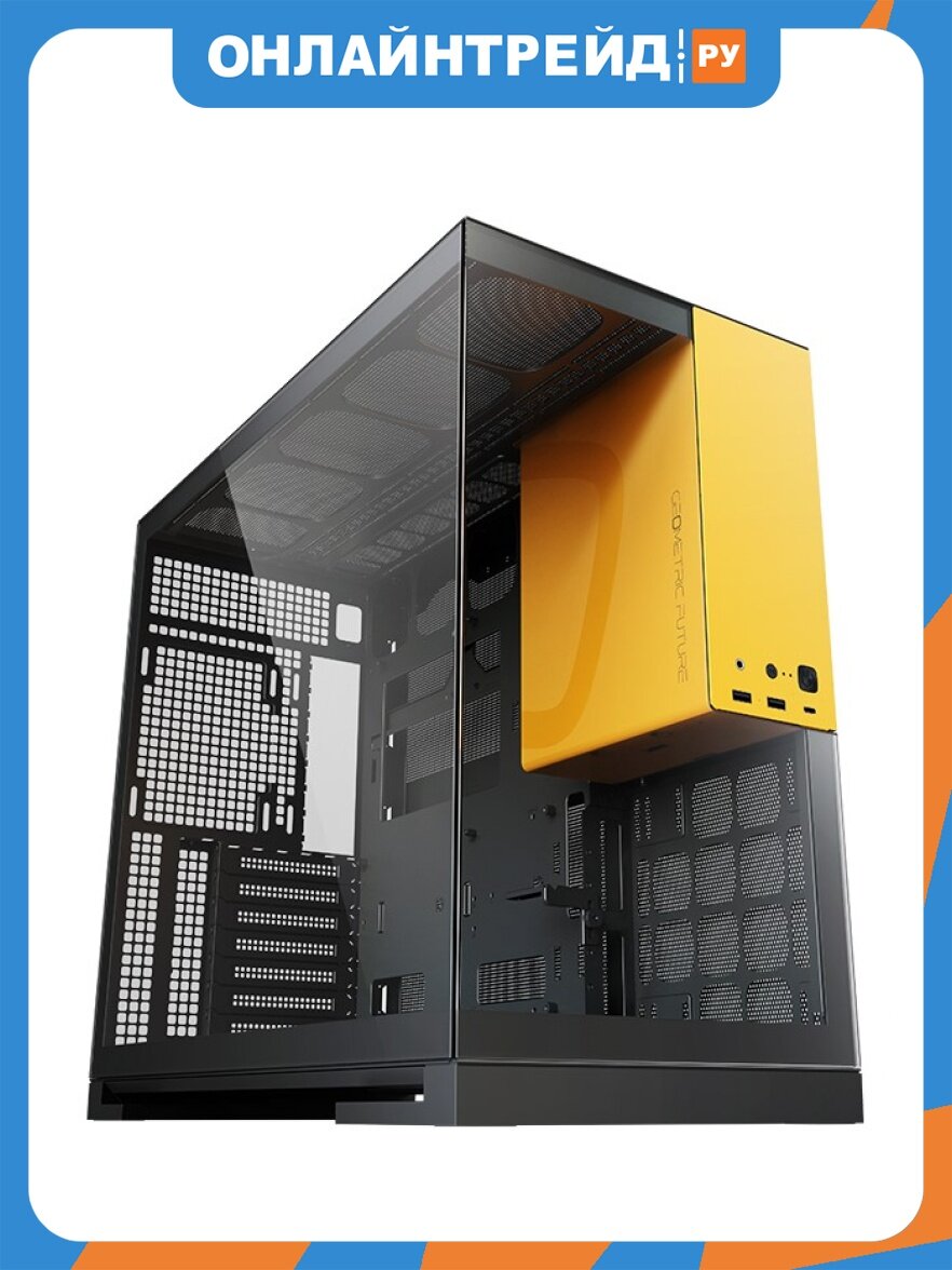Корпус Geometric Future Model 5 Black Yellow (1AM5WKBY00100)