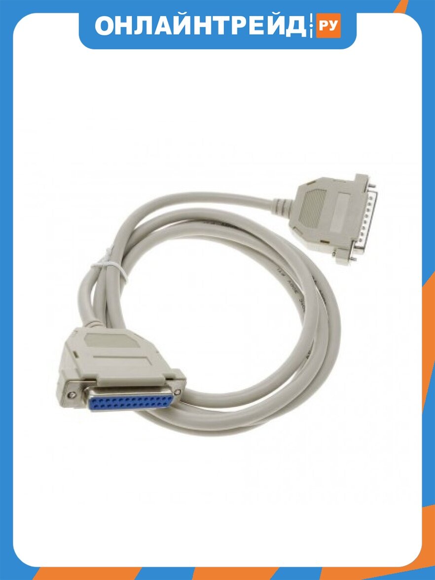 Кабель LPT Ks-is DB25 F на LPT DB25 M (KS-502-1.8) 1.8м