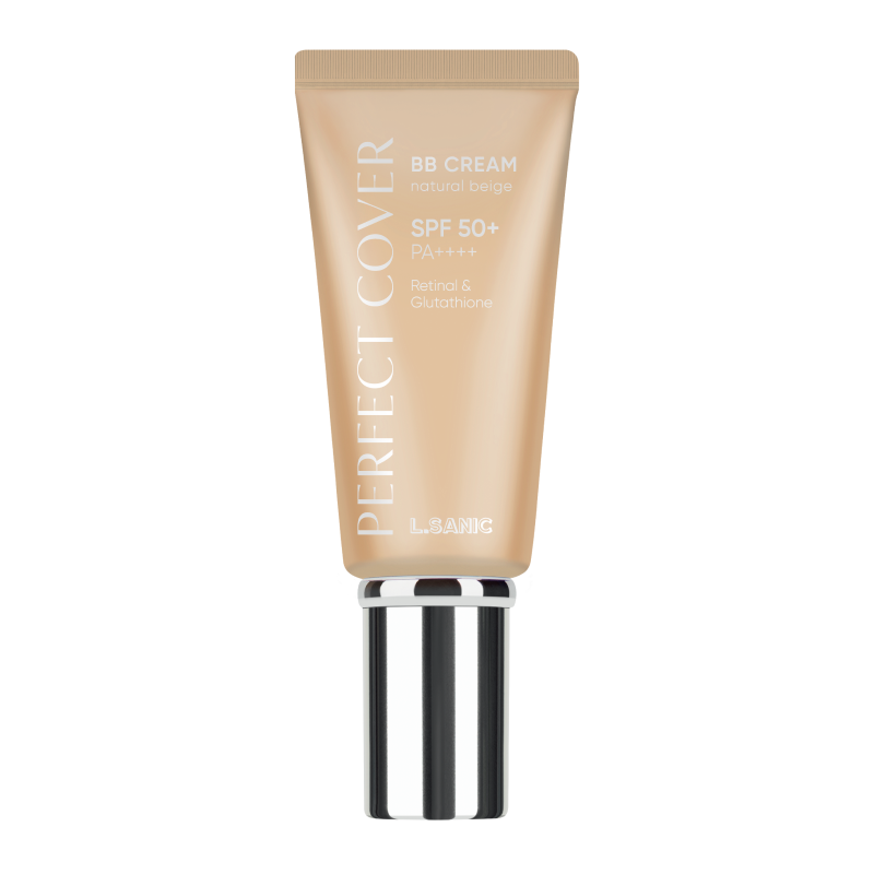 L.Sanic Perfect Cover Retinal & Glutathione BB cream SPF 50+ PА++++ ВВ-крем «Совершенный уход» SPF50+/PA++++ Натуральный бежевый