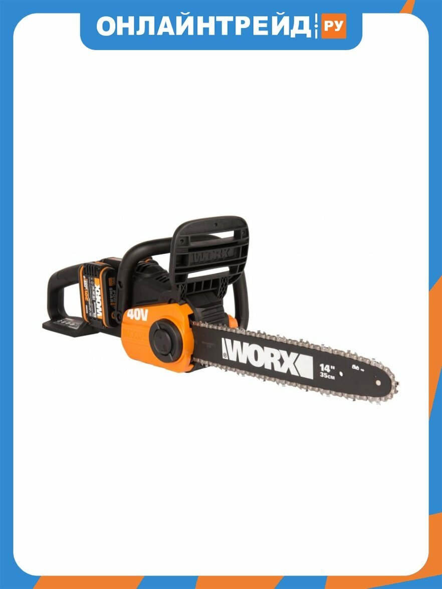 Пила цепная аккумуляторная Worx WG384E