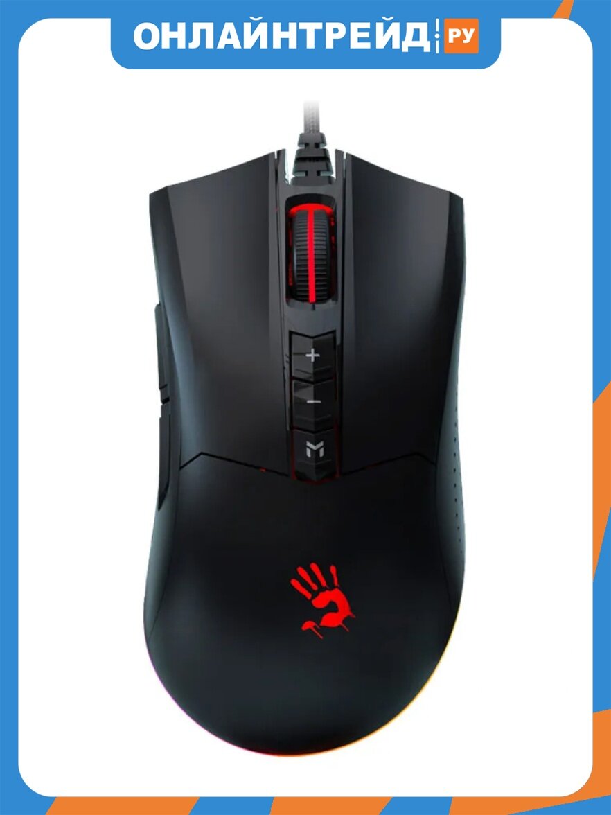 Мышь A4TECH Bloody ES9 Plus черный оптическая (10000dpi) USB