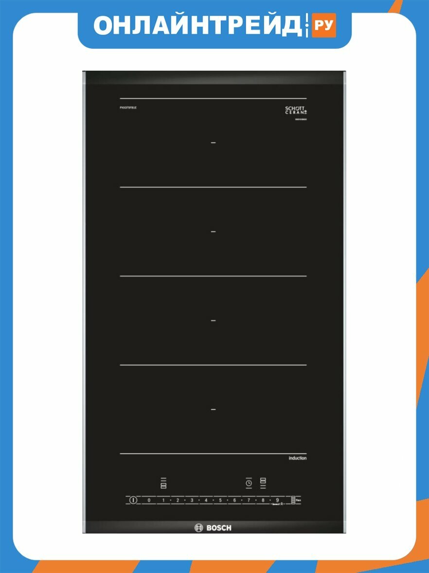 Индукционная варочная панель Bosch PXX375FB1E