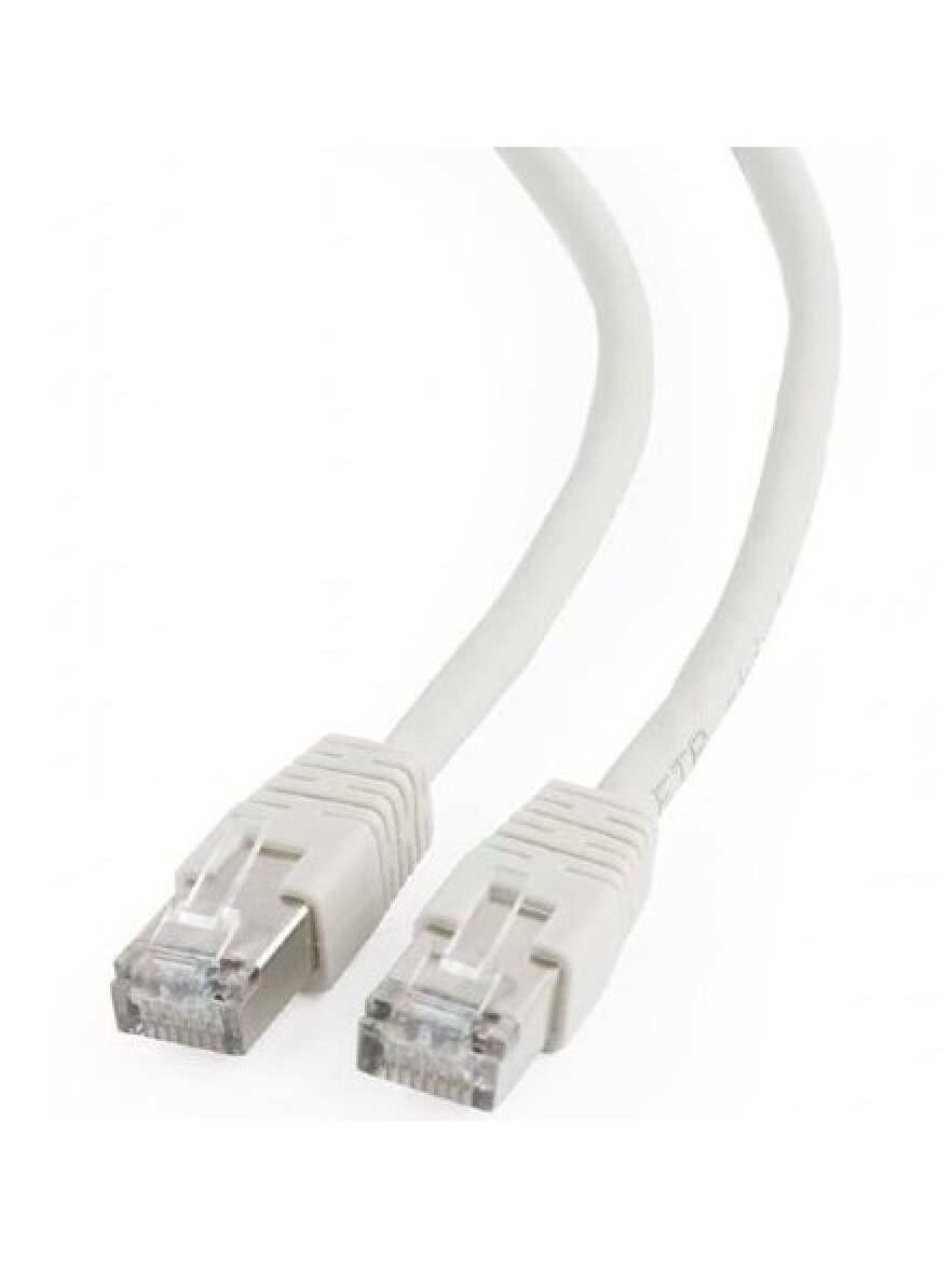 Патч-корд Cablexpert FTP кат.6, 10м, литой, многожильный (серый)
