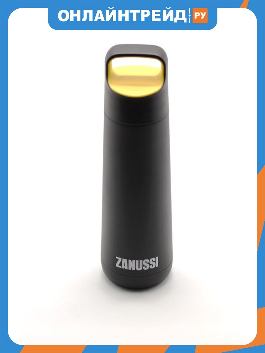 Термос Zanussi черный Perugia ZVF21132DF 0,45л, ZVF21132DF