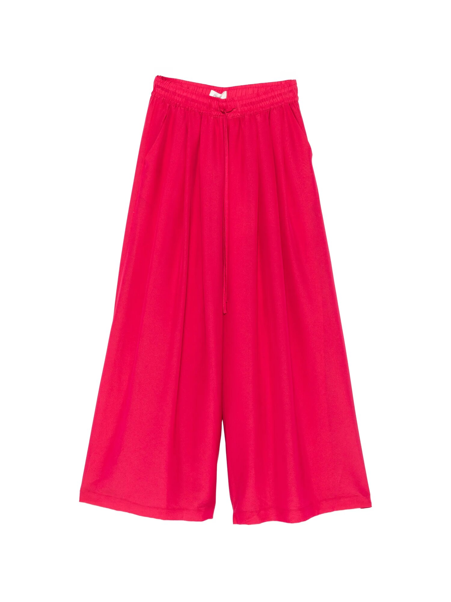 Брюки Drawstring-waist wide-leg trousers