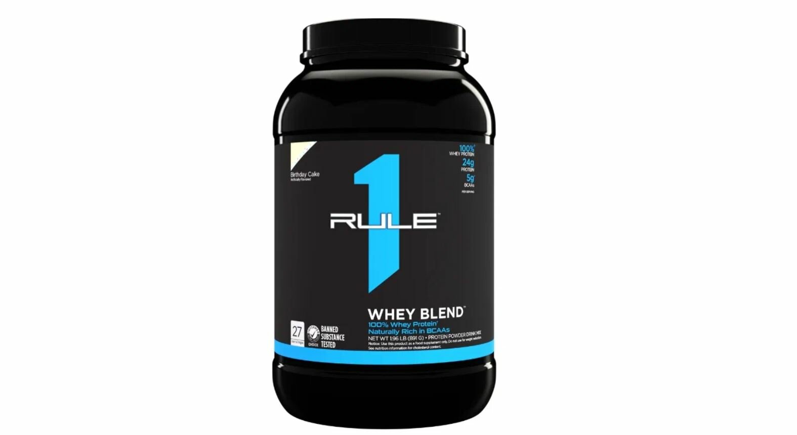 Протеин Rule 1 Whey Blend, 924 гр, порошок, праздничный торт