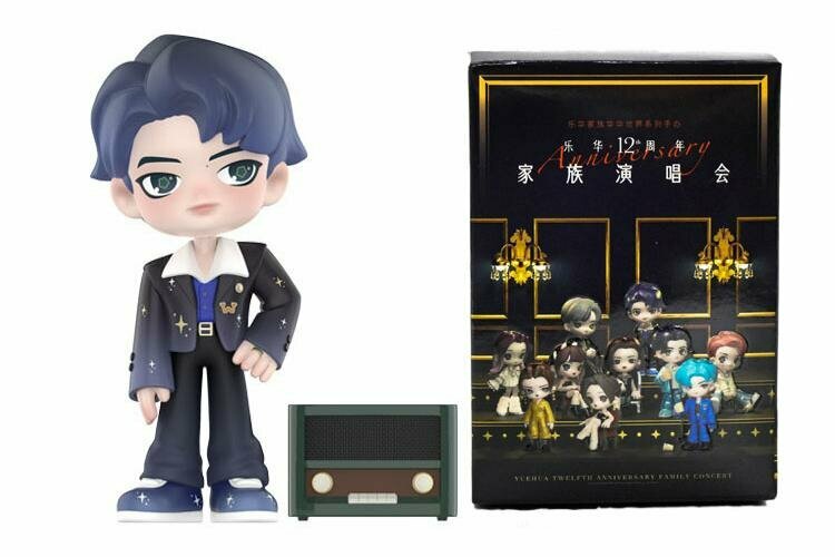 TOP TOY Huawei World Collection Star Mystery Boxes коллекционные фигурки, Wang Yibo (Open) and One Random Model
