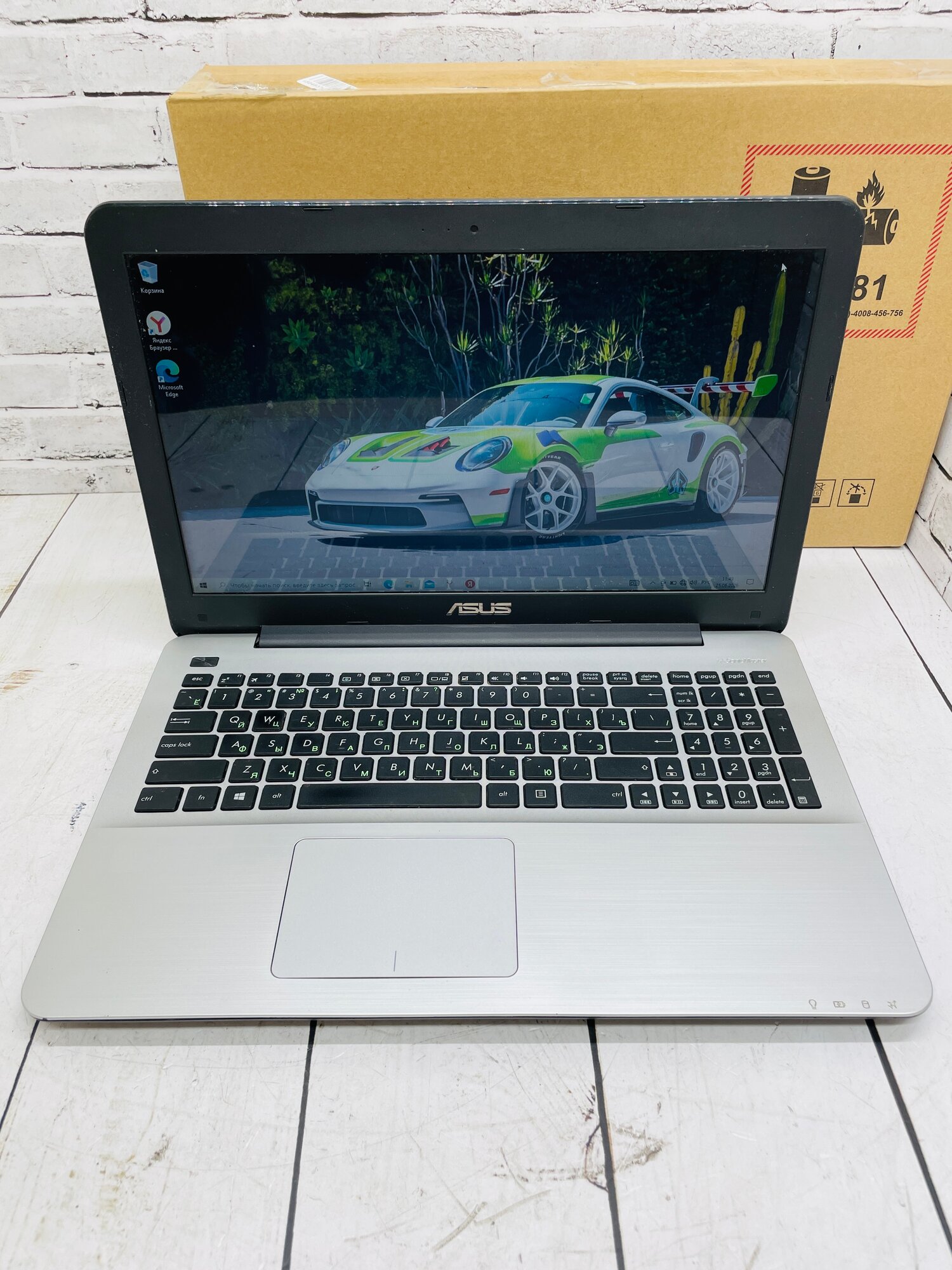 Игровой ноутбук 15,6, Asus X555Ll, Intel Core i3 4030U, 4 Gb DDR3, 120 Gb SSD, GeForce 820