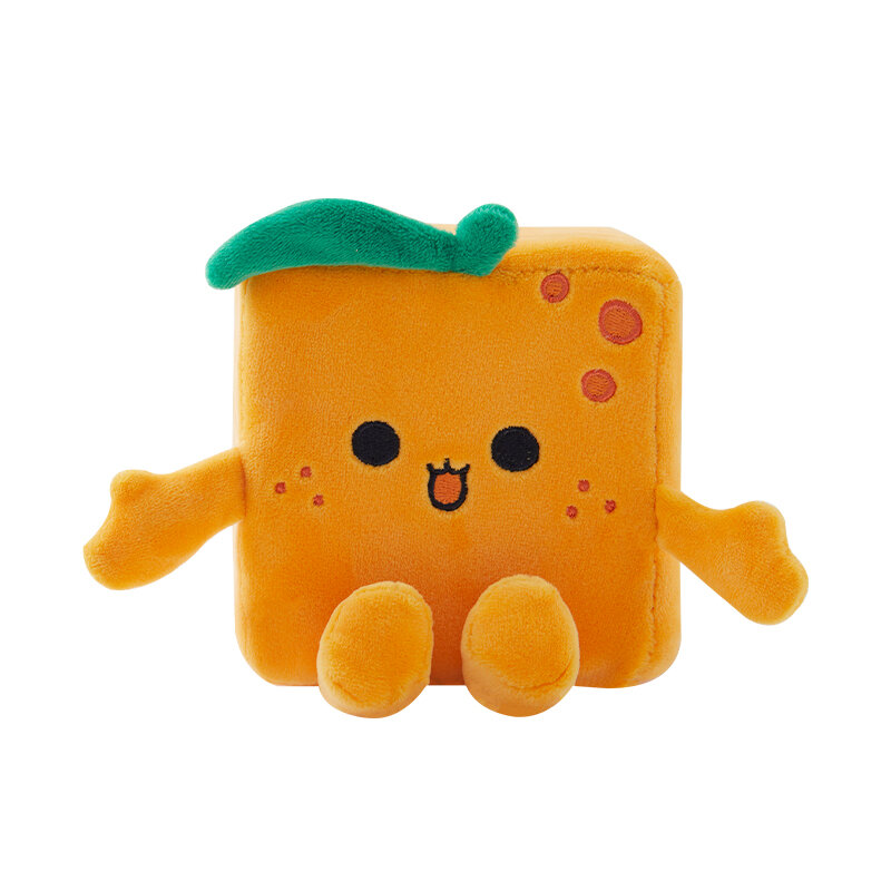Игрушка-брелок антистресс унисекс CozyWorld Кубик "Джентльмен", 10CM EU, Orange-10cm