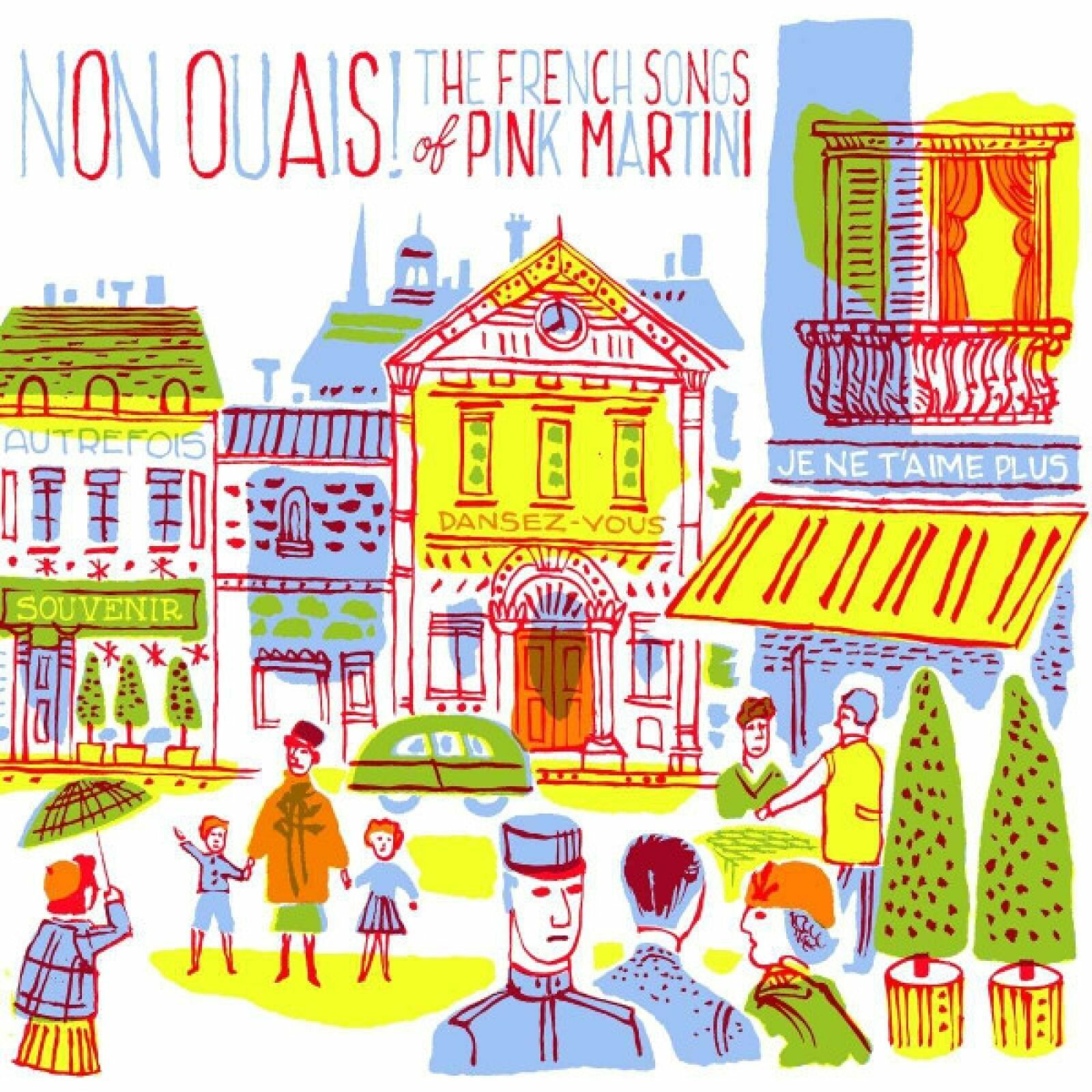 Pink Martini - Non Ouais! (The French Songs Of Pink Martini) - Tri-Colored LP - новая виниловая пластинка