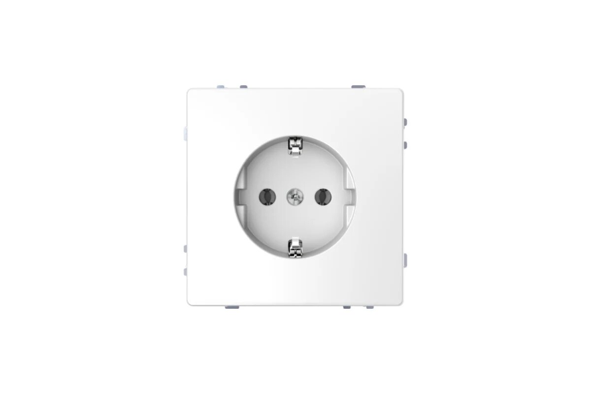 Schneider Electric Merten D-Life Белый Лотос Розетка 16А, с/з , без шторок, MTN2301-6035, 1 шт.