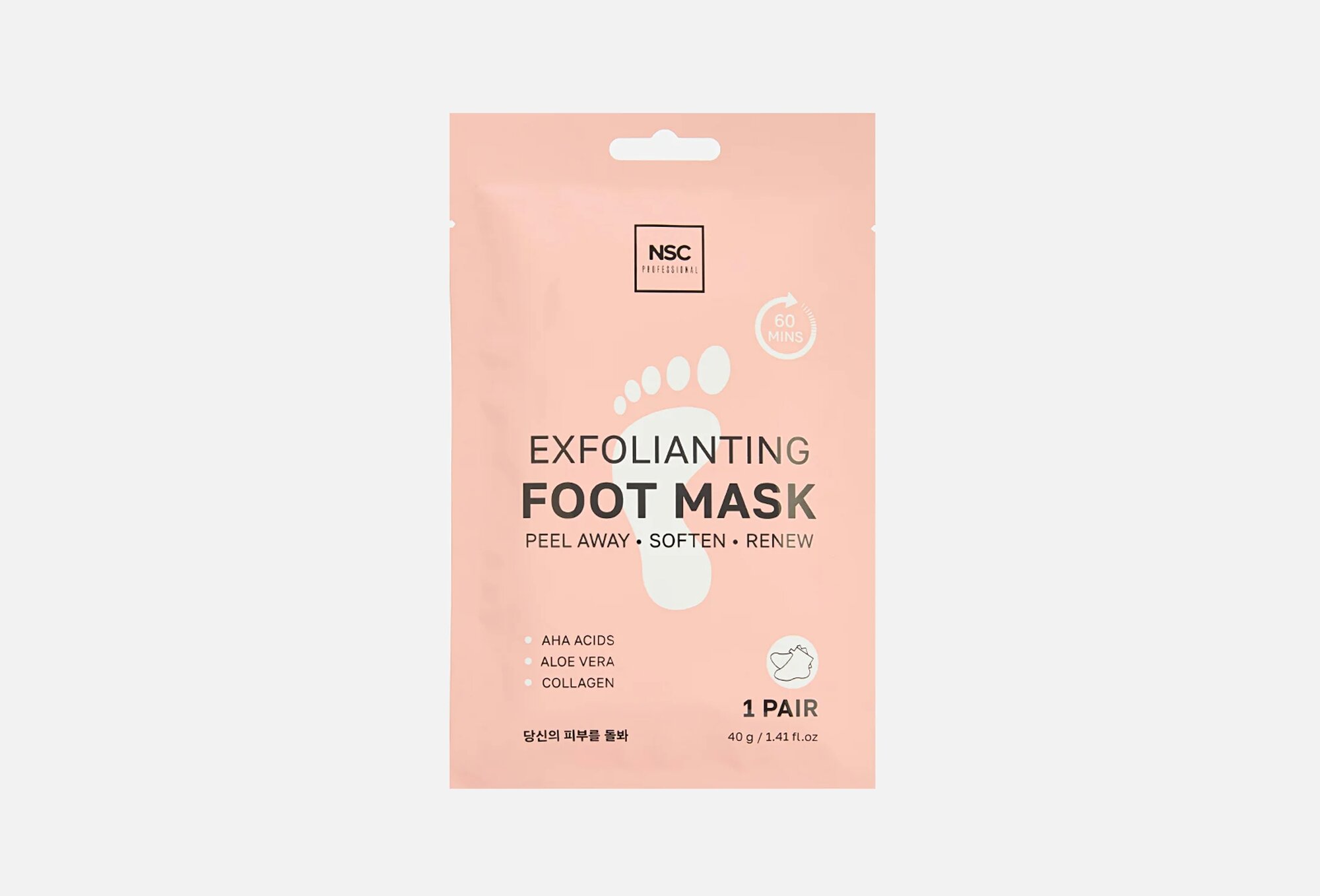 Name Skin Care Exfoliating Маска-носочки для ног 40 г