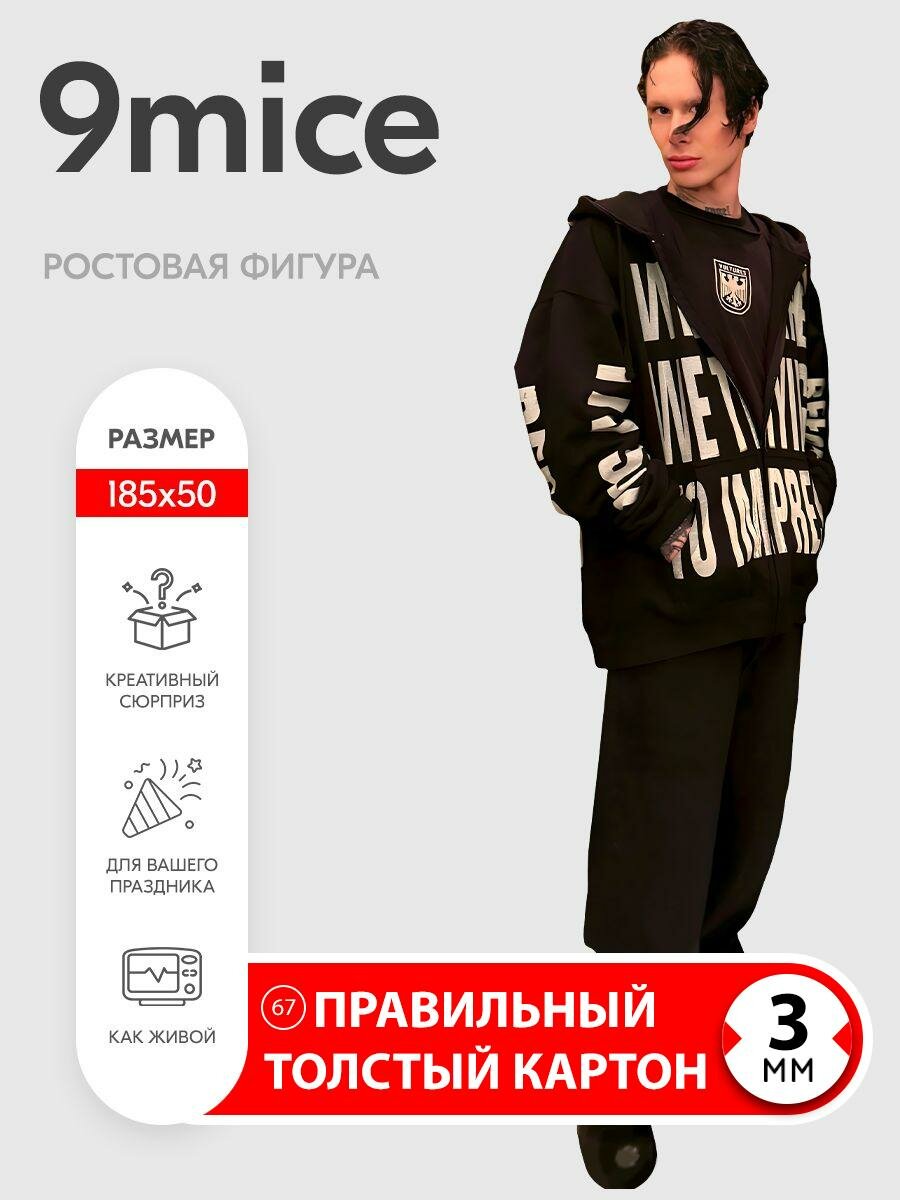Аксессуар для фотосессий, самое это, "9mice" ростовая фигура