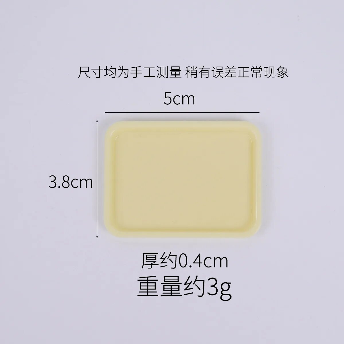 Миниатюрная кухня из пластика light yellow
