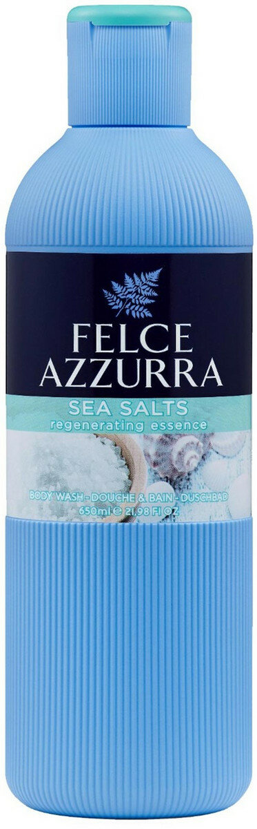 Гель для душа Felce Azzurra парфюмированный морская соль, 650мл, (1 шт)
