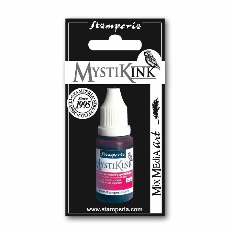 Краскa STAMPERIA "Mystik ink", с экстра блеском, цвет Фуксия
