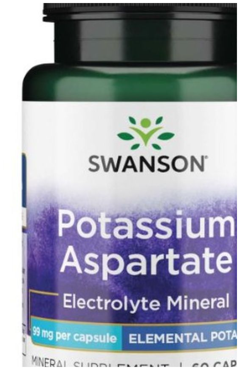Swanson Potassium Aspartate 99 мг 60 капс