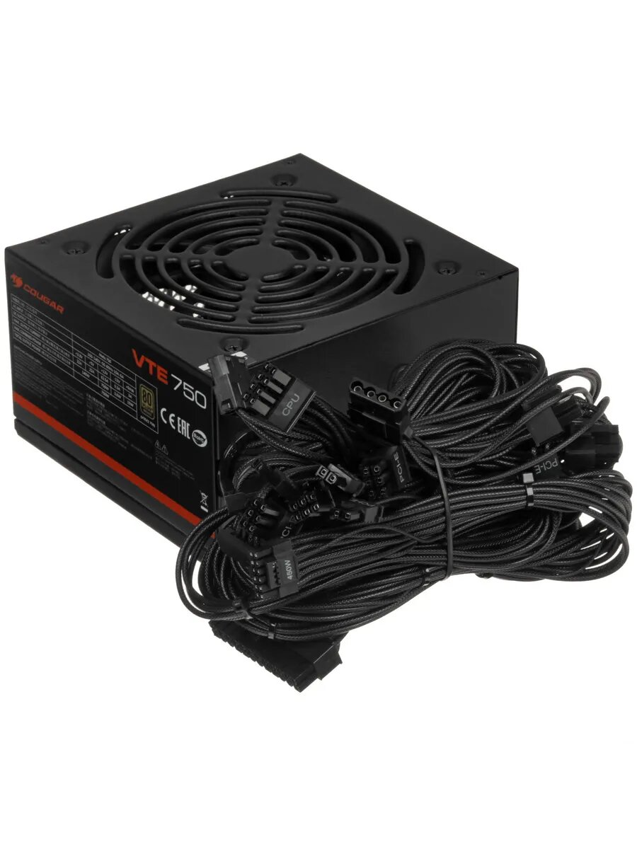 Блок питания VTE 750 Metis 750 черный - 750 Вт