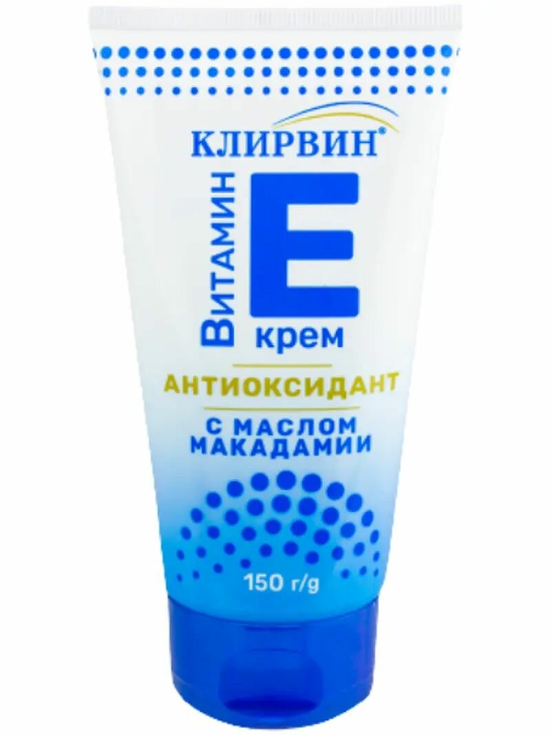Клирвин крем антиоксидантный с вит. Е и мас. Макадамии 150г