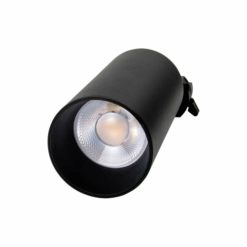 Светодиодный светильник Jazzway трековый PTR 0725 25Вт 3000К IP40 24град. BL черный 5018563 — фото 1