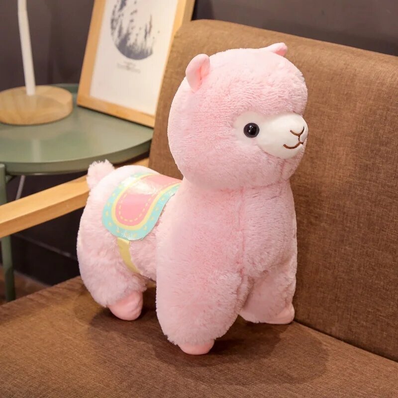 Мягкая игрушка-альпака Sweet Mu Cheng Pink, 35cm