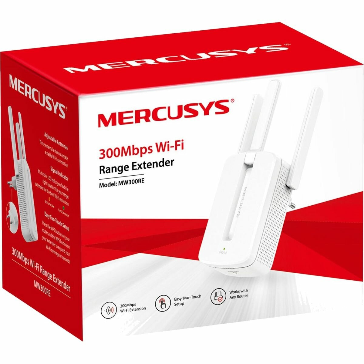 Усилитель Wi-Fi сигнала Mercusys MW300RE N300