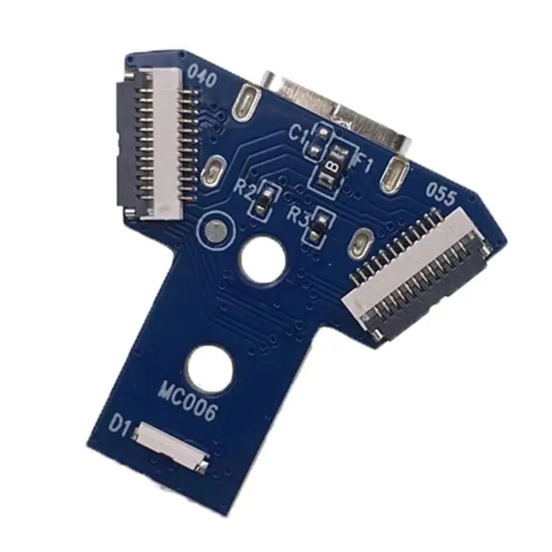 Запасная плата для зарядного порта Type-C для PS4 JDS-040 050 055, светодиодный разъем для контроллера PS4 Slim/PRO