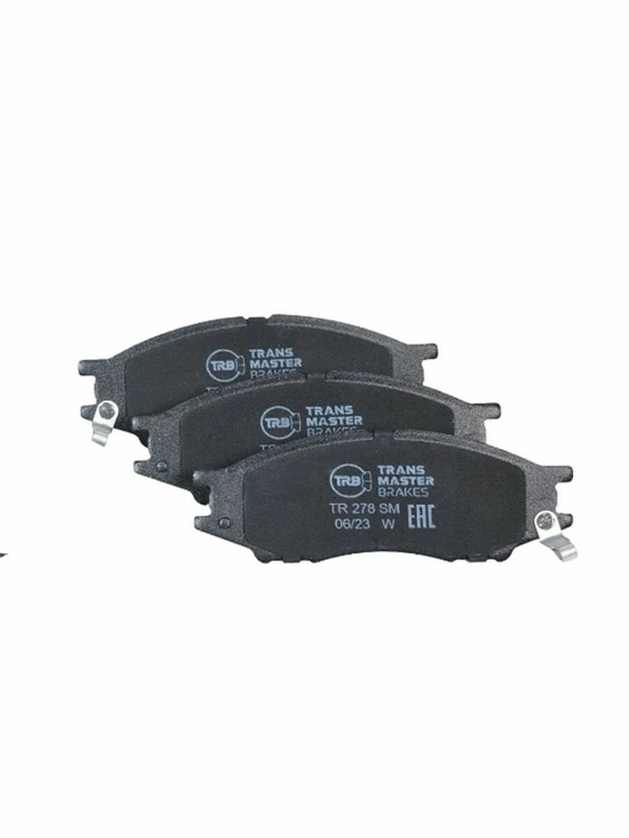 Колодки тормозные дисковые задние Ceramic, TRANSMASTER TR978 для HONGQI H5, GEELY G, FE-7 / Хунци, Джили