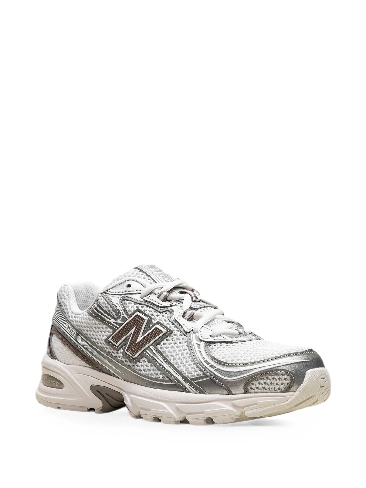 Кроссовки New Balance 740 mesh sneakers, размер 6,5 US, бежевый/белый — фото 1