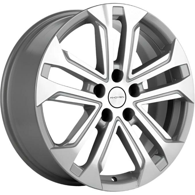 Колесный диск Khomen KHW 1803 7x18 5*114.3 ET50 DIA67.1 F-Silver-FP