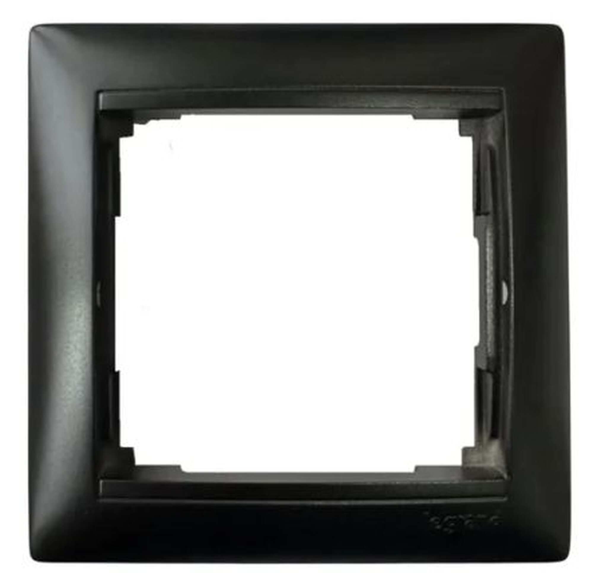 Рамка Legrand Valena 770351, одинарная, черная, IP20, ABS пластик