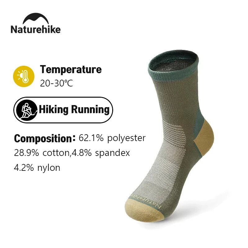 Носки спортивные Naturehike