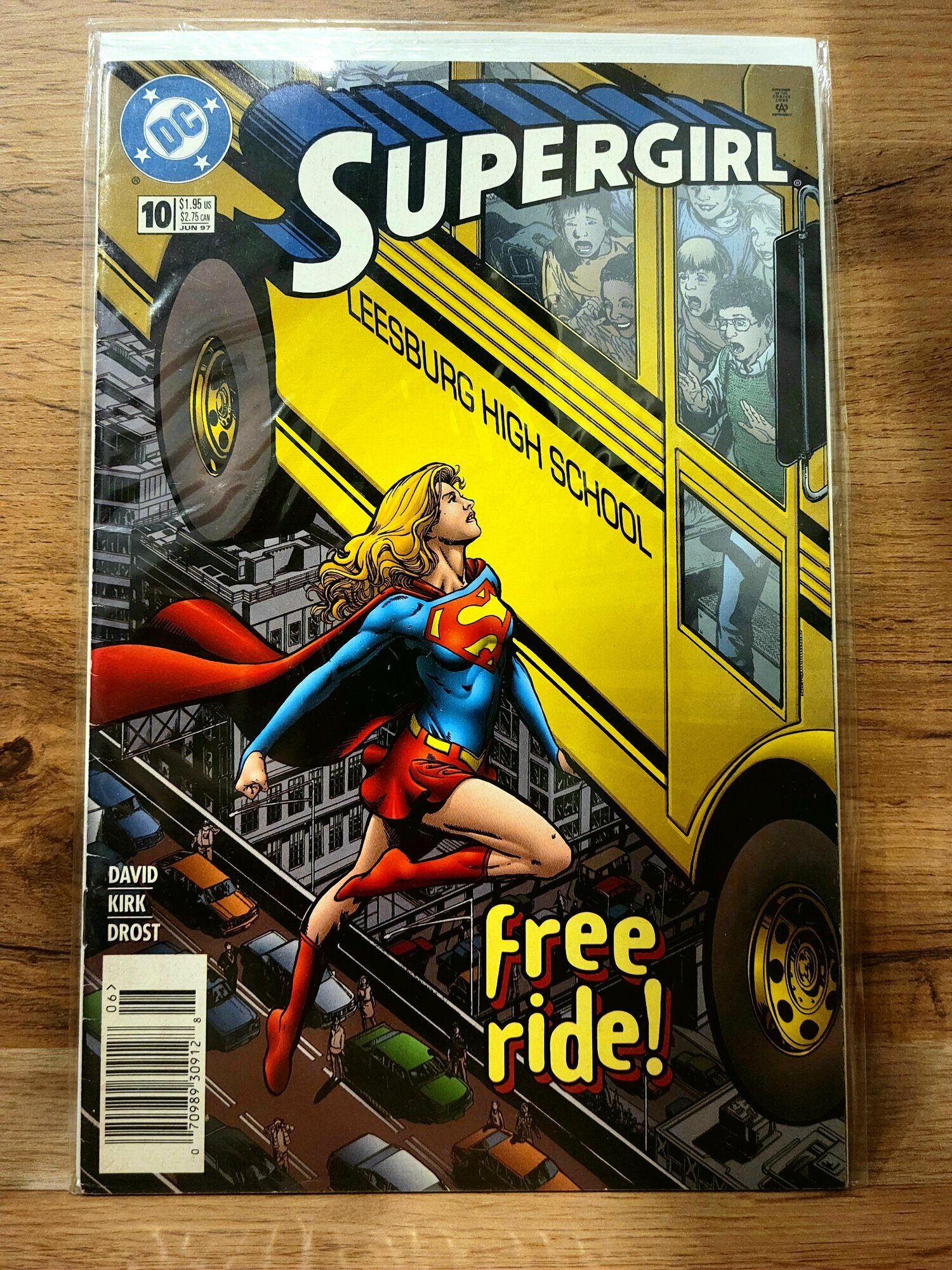 Ретро Комикс Supergirl #10. 1997 Год. Оригинал!