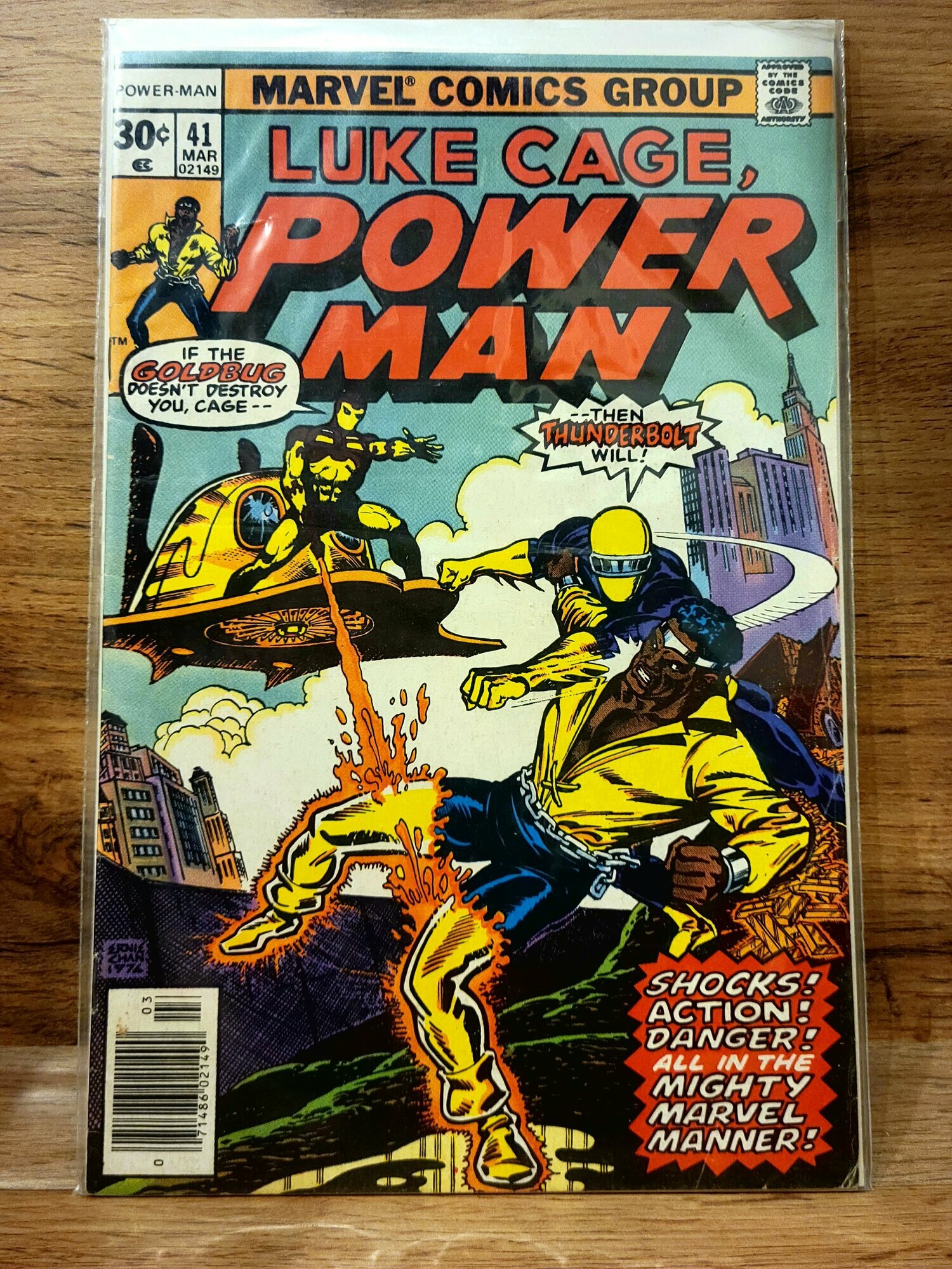 Раритетный Комикс Luke Cage #41. 1978 Год. Оригинал!
