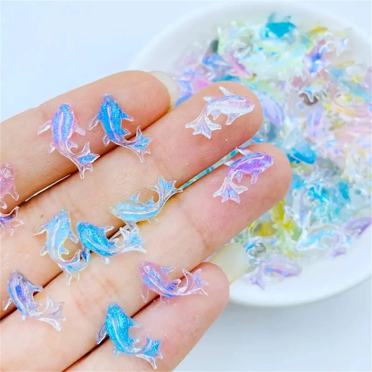 NAILFYOU 3D Хрустальные Звезды для маникюра 10pcs5
