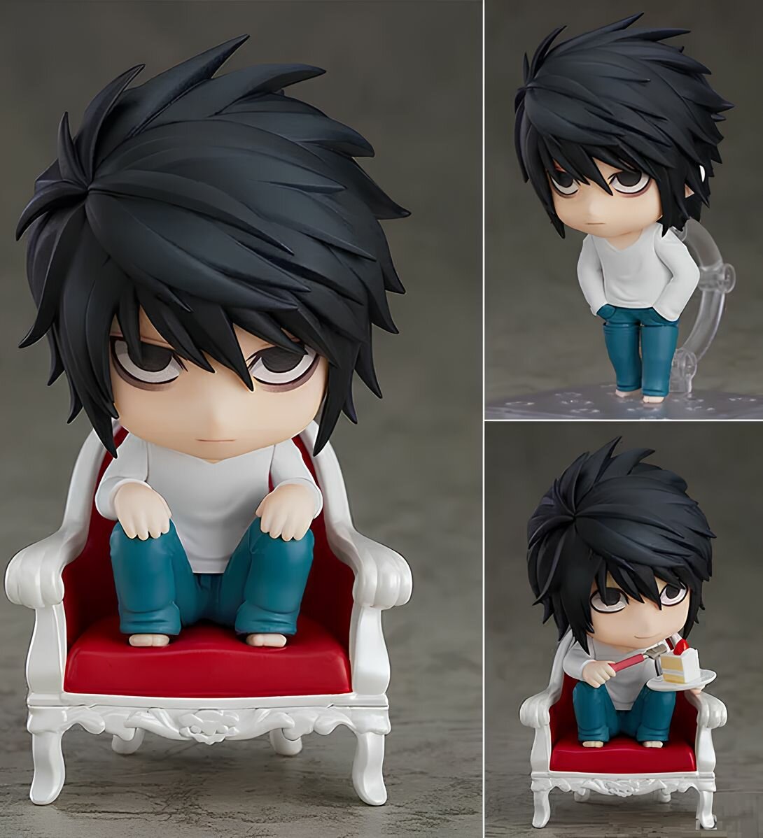 Фигурка Тетрадь Смерти Эл Лоулайт / Death Note L Lawliet (10см) 1200