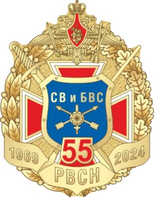 01.3. Знак "55 лет РВСН СВ и БВС" латунь