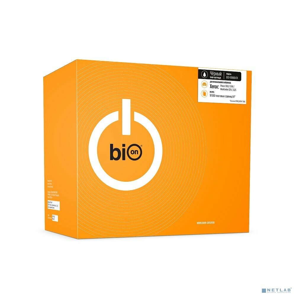 Bion 101R00474 Драм-картридж для Xerox Phaser 3052/3260, WorkCentre 3215NI/3225 (10000 стр.), с чипом