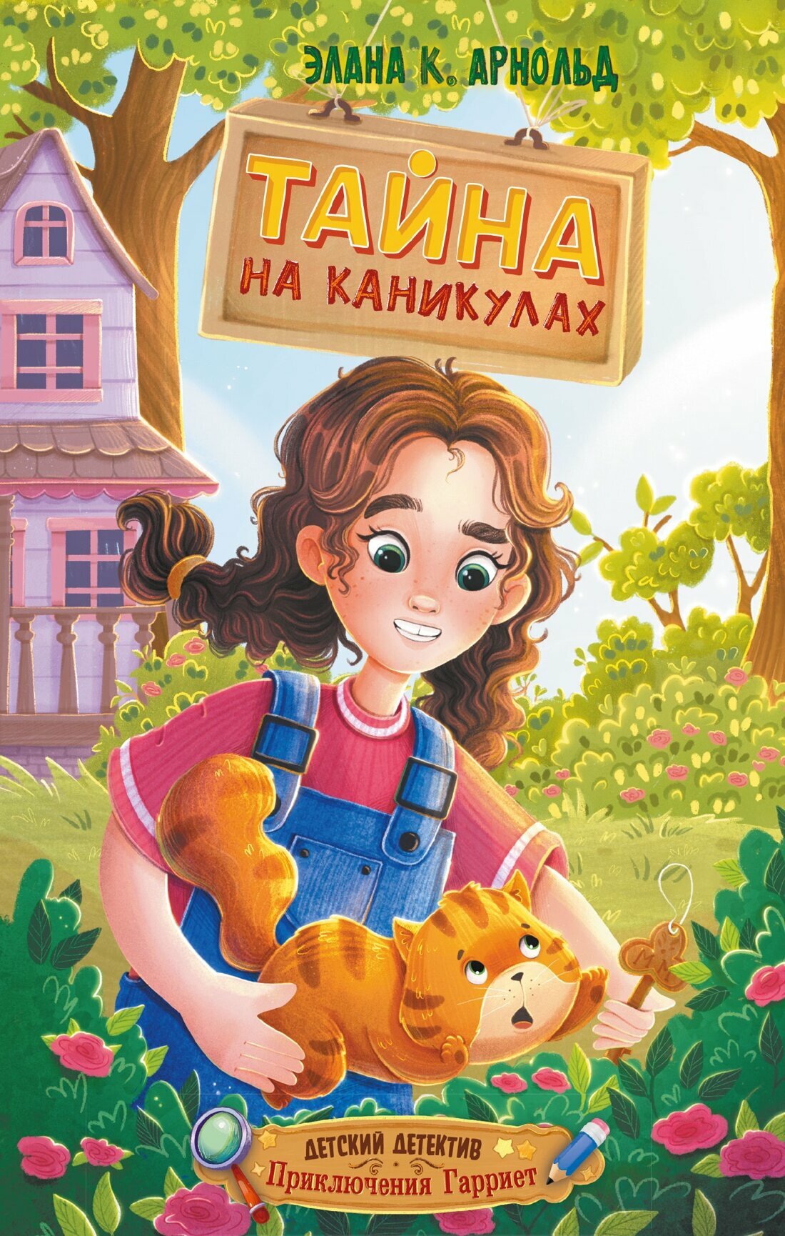 Современные детские книжки. Тайна на каникулах. Арнольд Элана К.