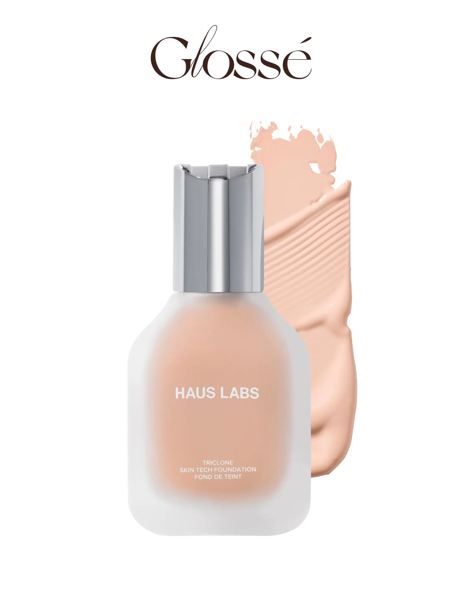 HAUS LABS тональная основа Triclone Skin Tech Medium Coverage Foundation with Fermented Arnica, оттенок 100 Light, 30 мл
