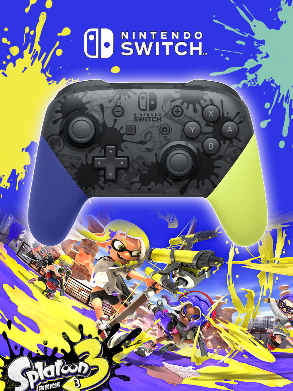 Nintendo Геймпад Switch Pro Геймпад Wireless Controller Bluetooth — фото 1