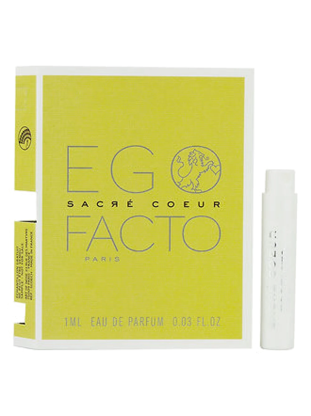 Ego Facto Sacre Coeur парфюм мужской 1 мл пробник аромата - Эго Факто Сакре Кер миниатюра