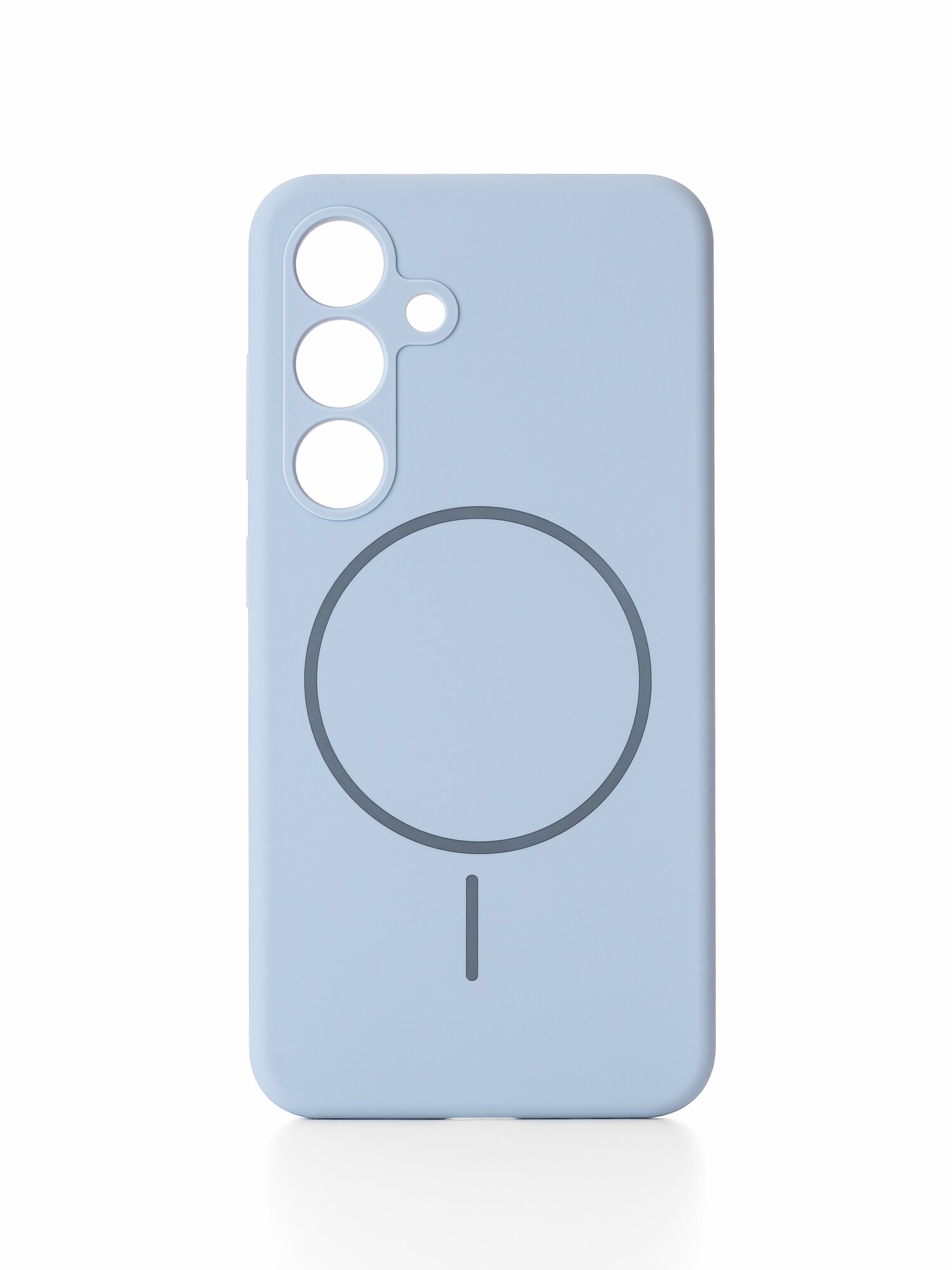 Чехол на Samsung Galaxy S24 силиконовый с MagSafe черный, чехол для Самсунг С24, silicone case